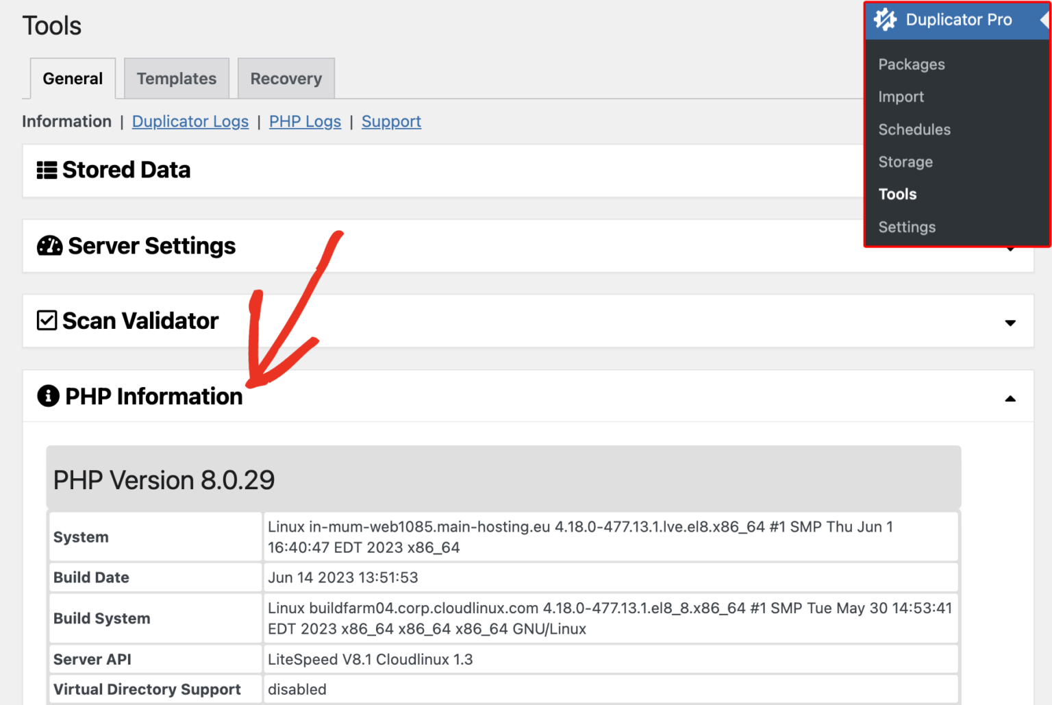 Working With Different Archive Engines - Duplicator