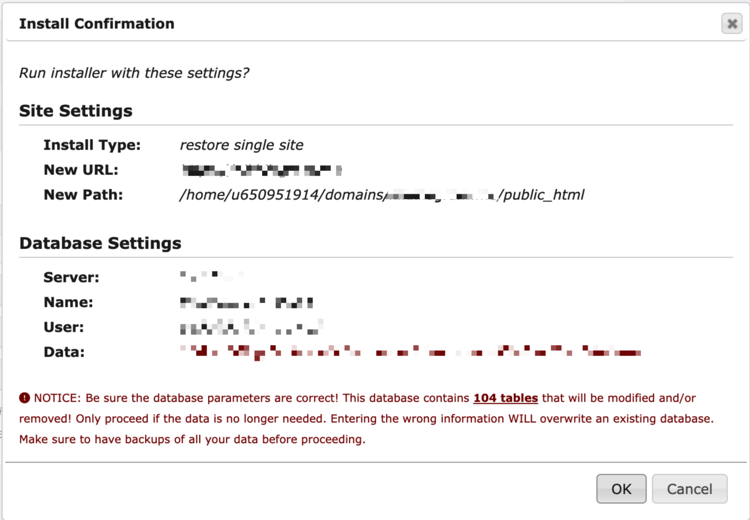Migrating a full multisite network - Duplicator