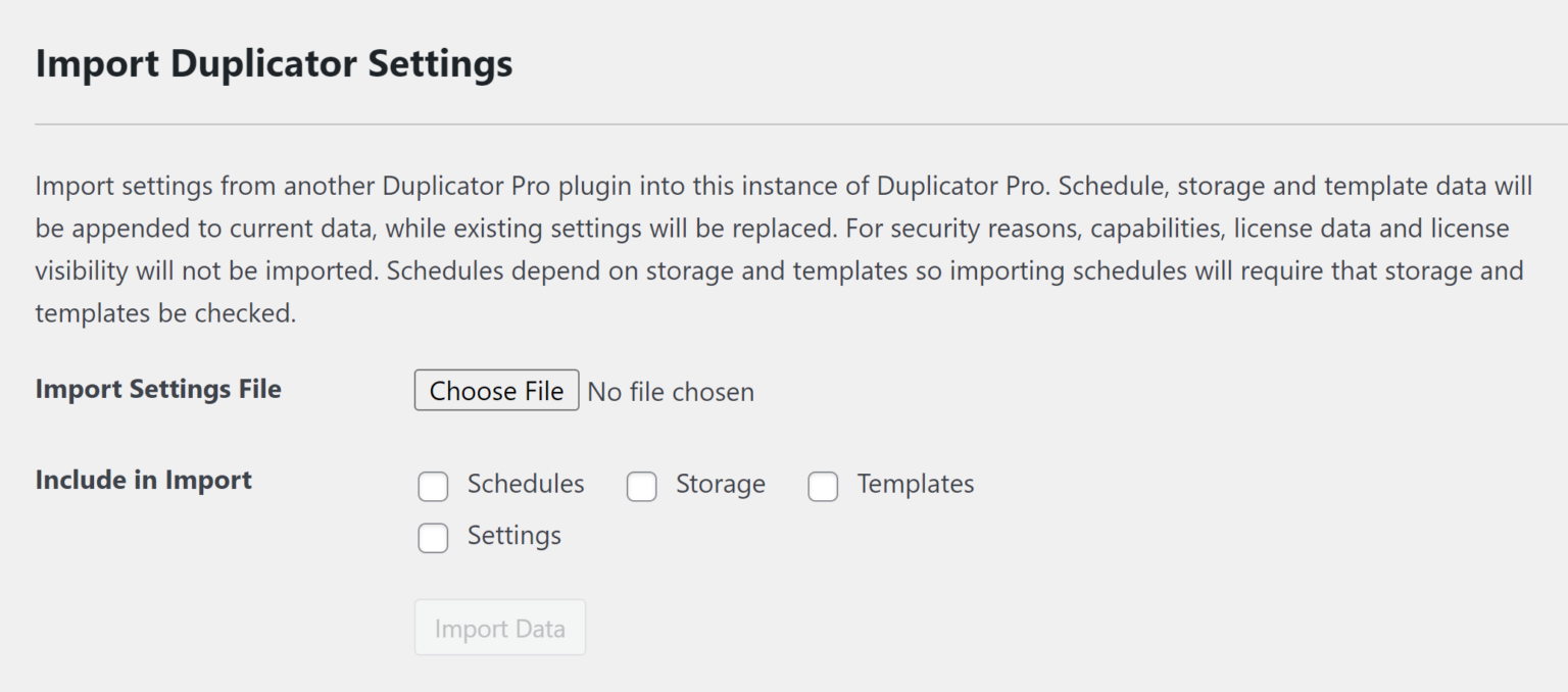 A Complete Guide to Duplicator Pro Settings - Duplicator